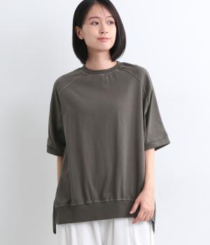 5.5OZデニム切替バックボタンプルオーバー（LUPILIEN）の商品詳細