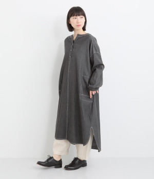 5.5ozデニム ワークデザインワンピース（LUPILIEN）の商品詳細