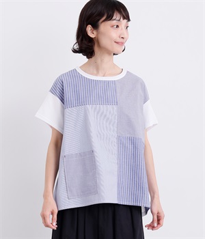 異素材パッチワークプルオーバー（NORTHERN TRUCK）の商品詳細